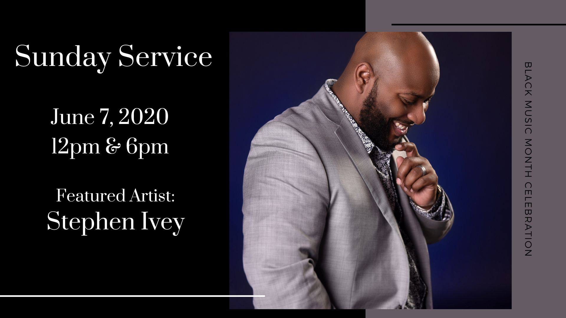 Stephen Ivey- Sunday Services LIVE - Music Moves Arkansas