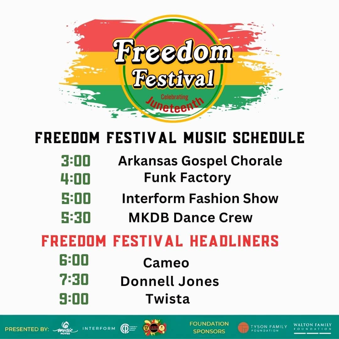 Freedom Festival – Music Moves Arkansas